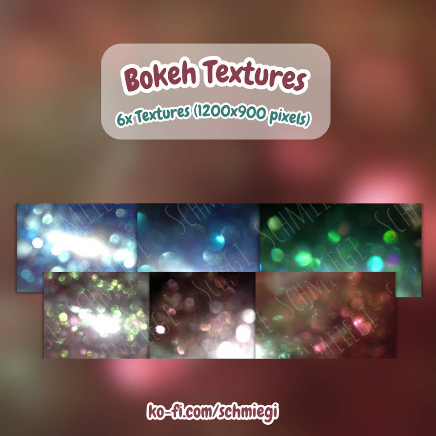 6x Bokeh Textures by Alicante-Design on DeviantArt