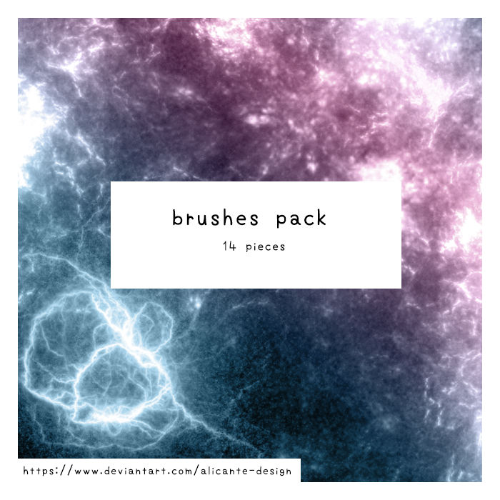 14x Galaxy Brushes for Photoshop and Gimp 2.10 by Alicante-Design on ...