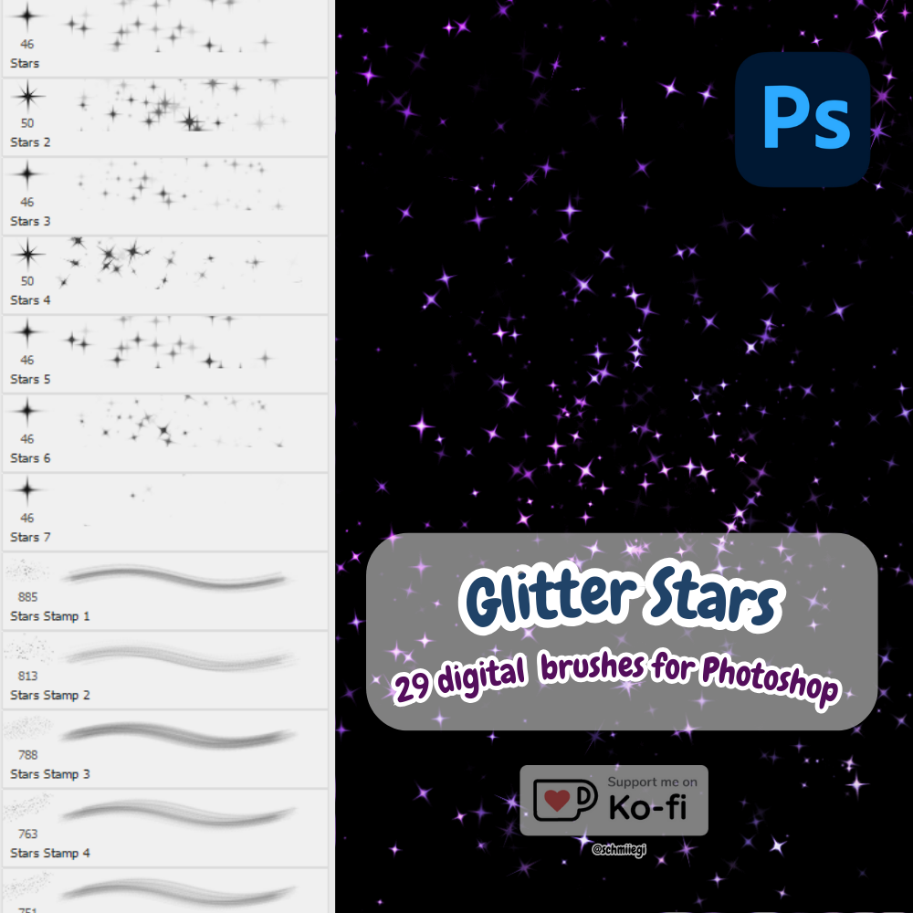 29x Stars Brushes for Photoshop by Alicante-Design on DeviantArt
