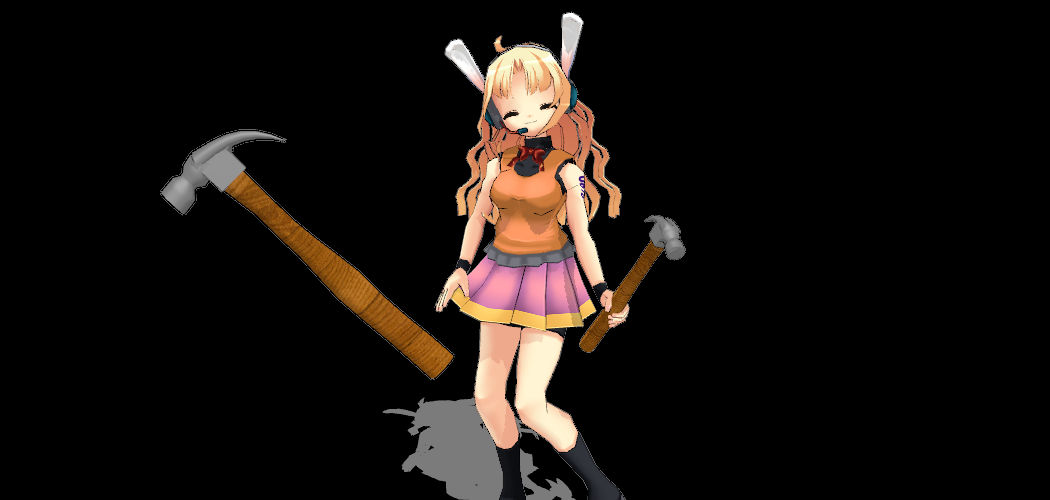 MMD Hammer DL by Kurona-san on DeviantArt