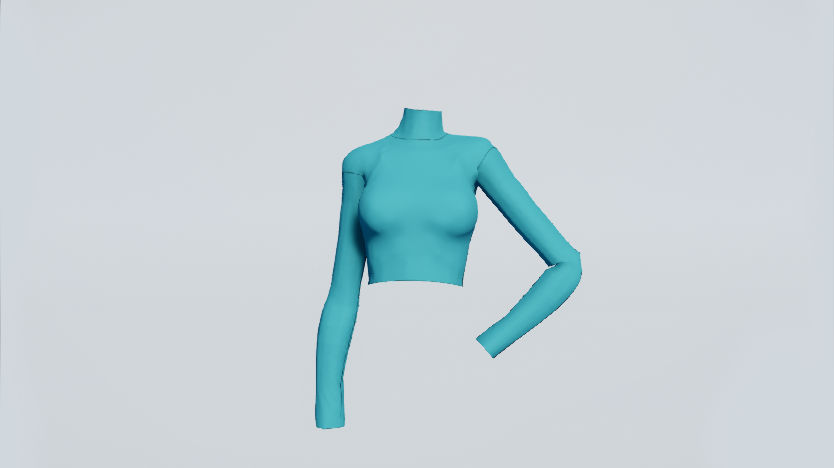 MMD Turtle Neck Crop Top by Baberyu by babemmd on DeviantArt