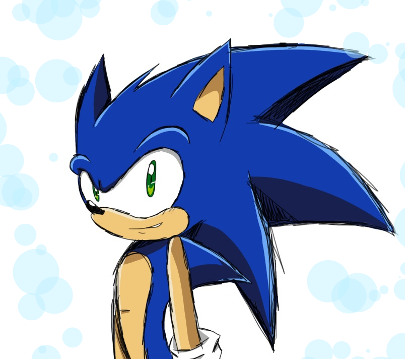 Sonic The Hedgehog .:Drawing:. by VaniHedgehog on DeviantArt