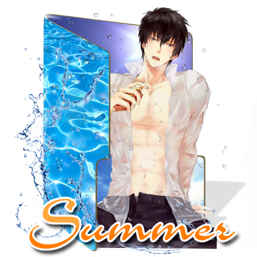 Summer icon folder Male version 2 by DaianaFrasson on DeviantArt