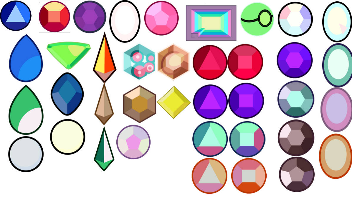 All The Gems - Steven UNIVERSE by themickey13 on DeviantArt