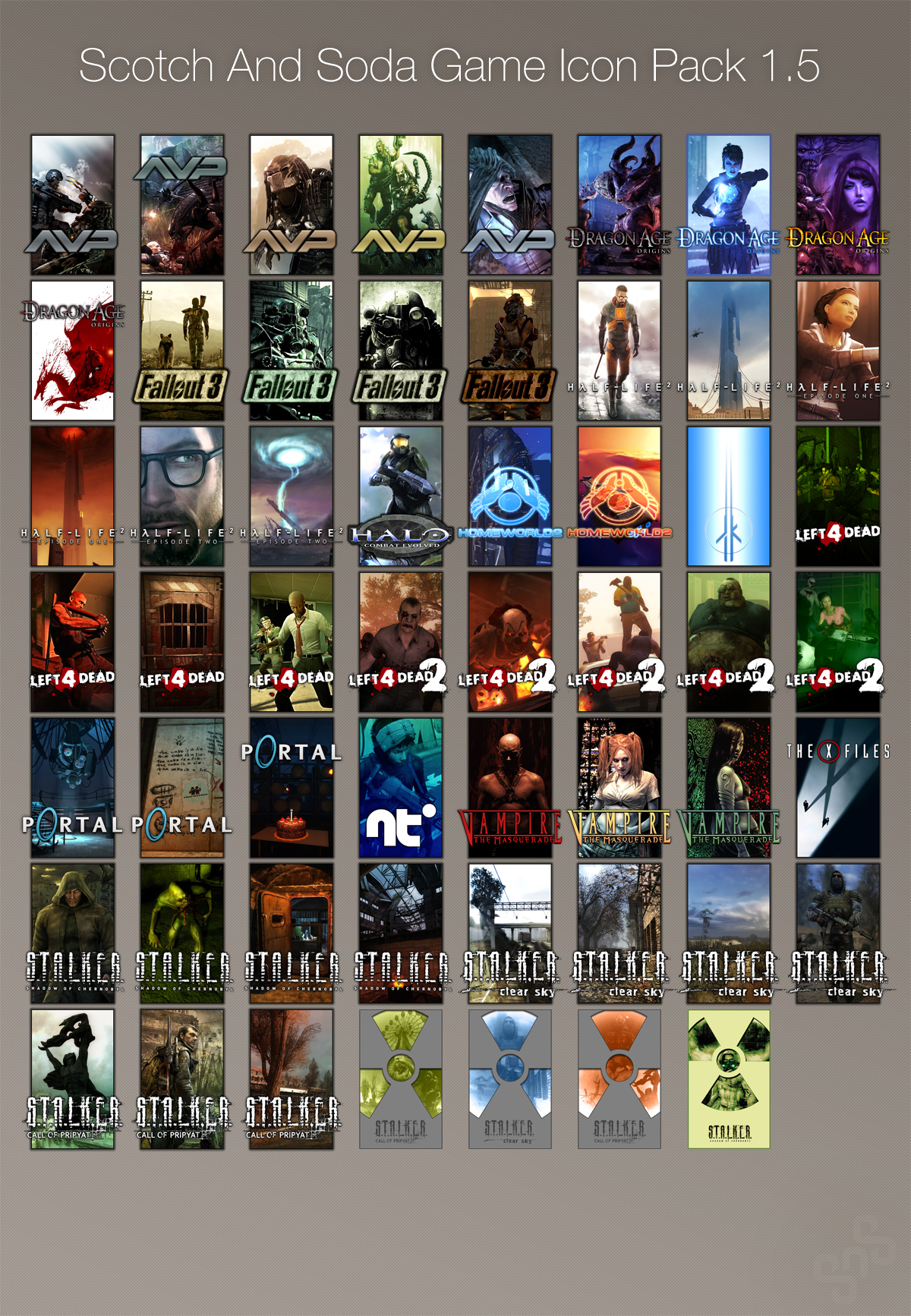 SNS Game Icon Pack 1.5 by Scotch-And-Soda on DeviantArt
