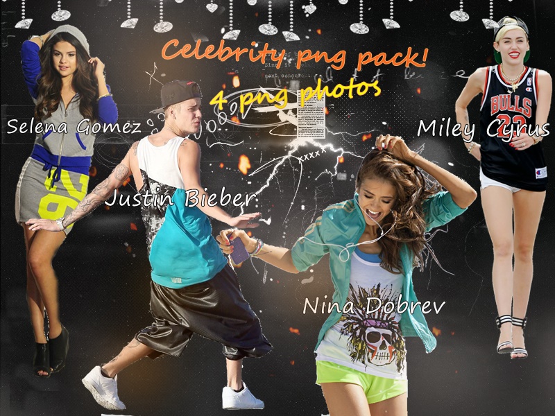Celebrity png pack 4 photos by Mina-edits on DeviantArt