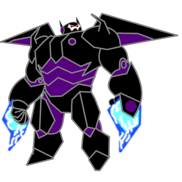 Dark Baymax by JLS5366 on DeviantArt