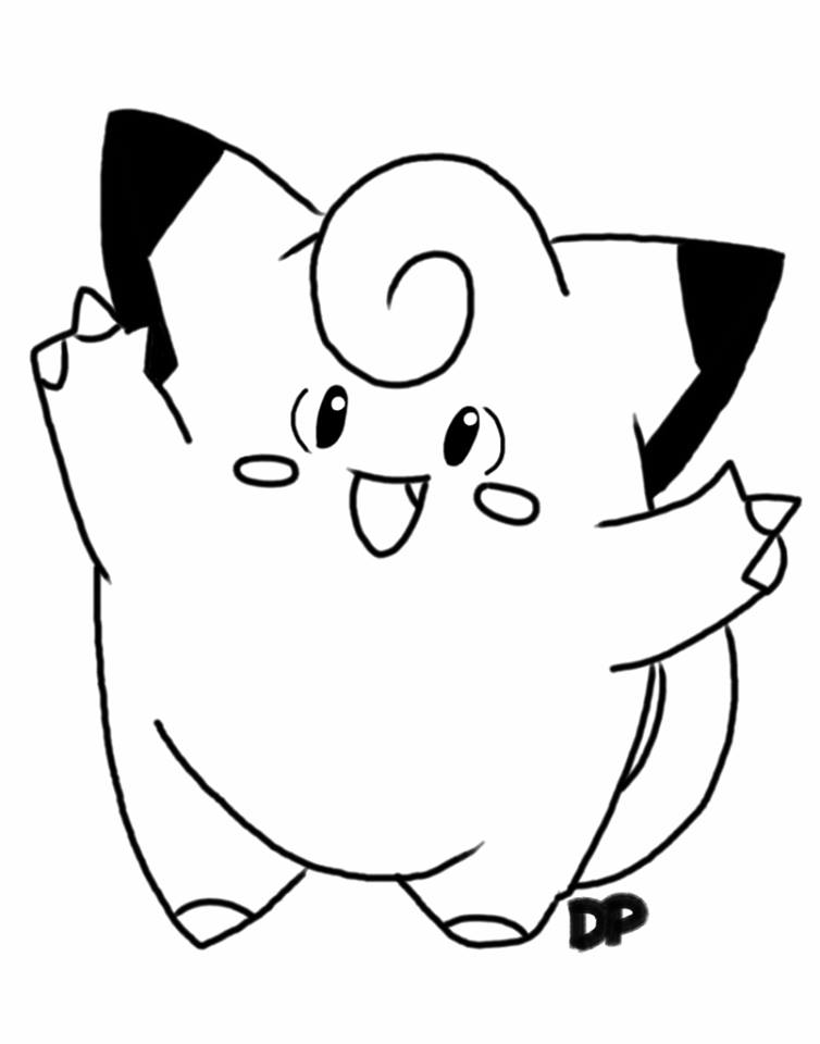 Clefairy (Test Drawing) by DoctorPikachu on DeviantArt