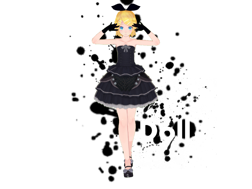 TDA Rin Doll [MMD] by Yuu2002 on DeviantArt