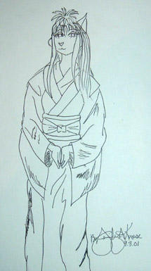 Pretty Kitsune by crystalinewaters on DeviantArt