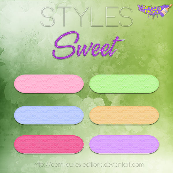 STYLES: Sweet~ by CAMI-CURLES-EDITIONS on DeviantArt