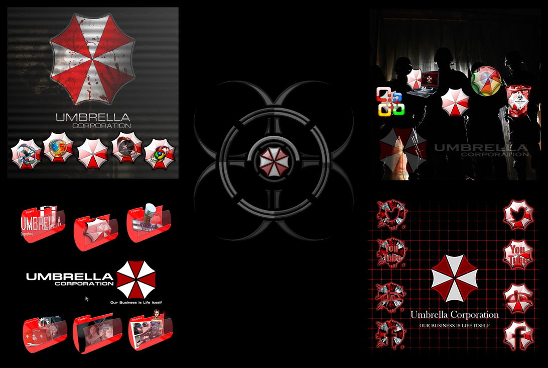 Umbrella Icons by riezata on DeviantArt