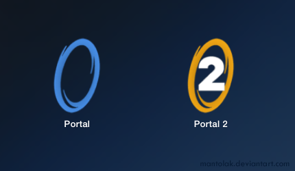 Portal Icons (flat) by mantolak on DeviantArt