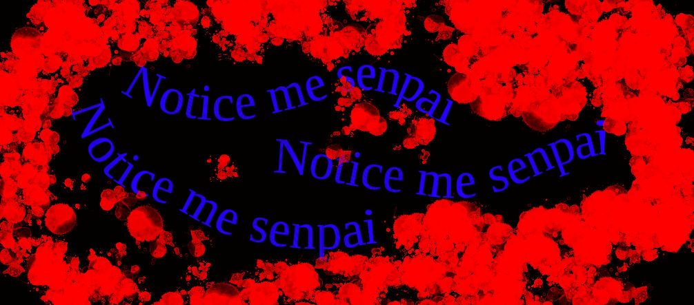 Notice me Senpai by HarukaChan33 on DeviantArt