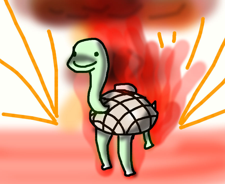 Hello Mine Turtle! by XMordecaiRigbyX on DeviantArt