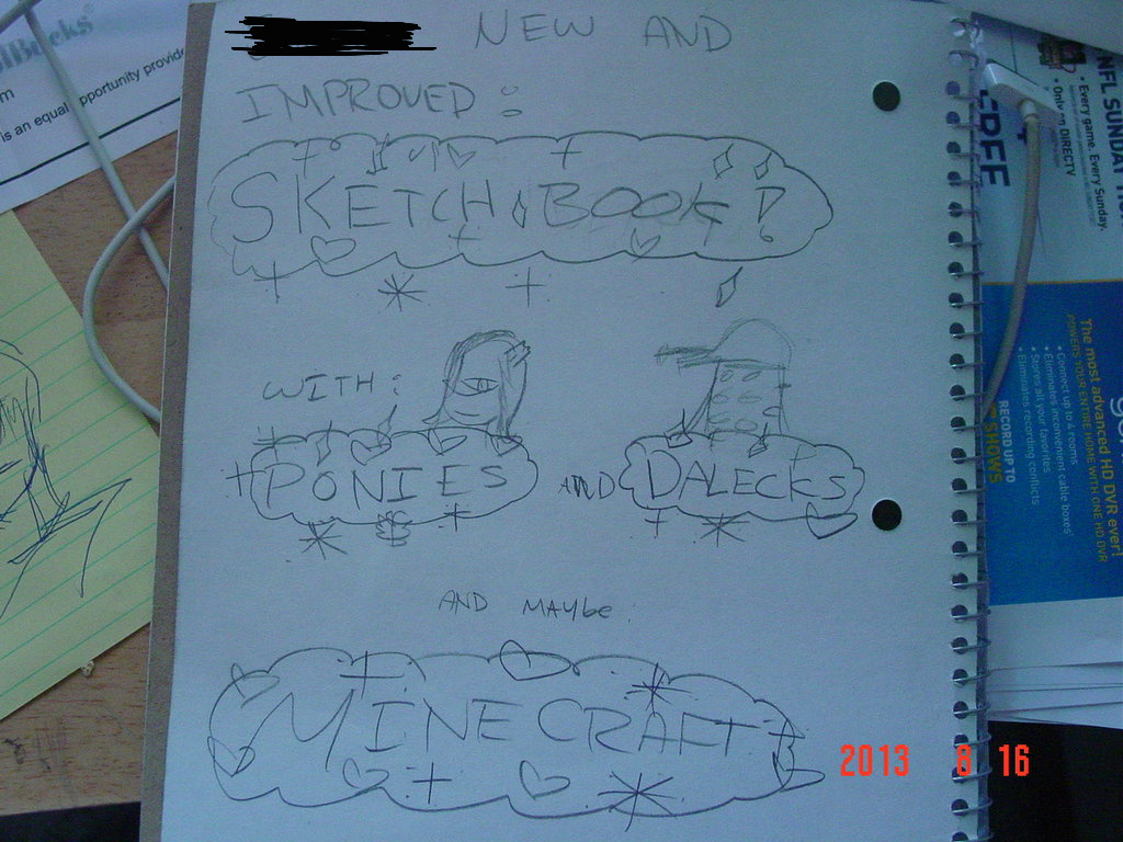 First page of my sketch book.. by XMordecaiRigbyX on DeviantArt