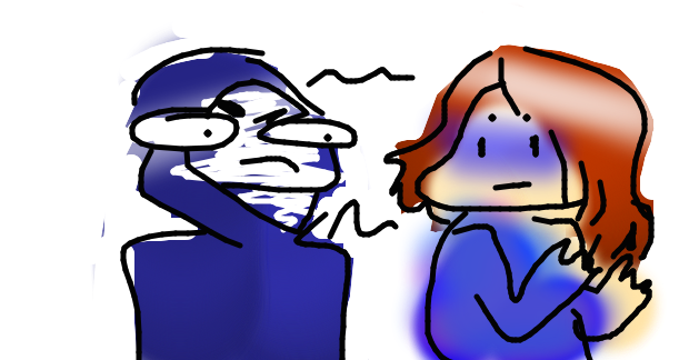 Stare down by XMordecaiRigbyX on DeviantArt