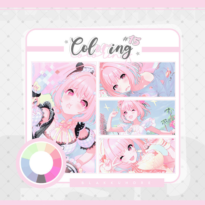 PASTEL PINK { PSD COLORING #015 } by BlakkuHore on DeviantArt