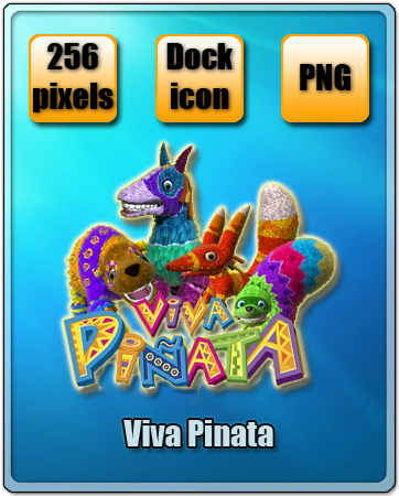 Viva Pinata dock icon by kenderendre on DeviantArt