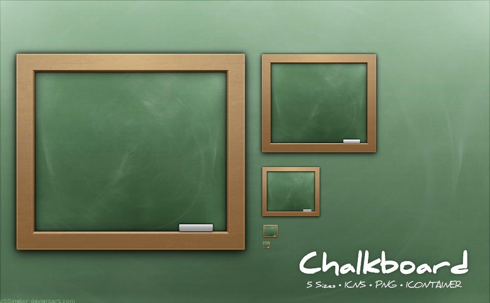 Chalkboard by c55inator on DeviantArt