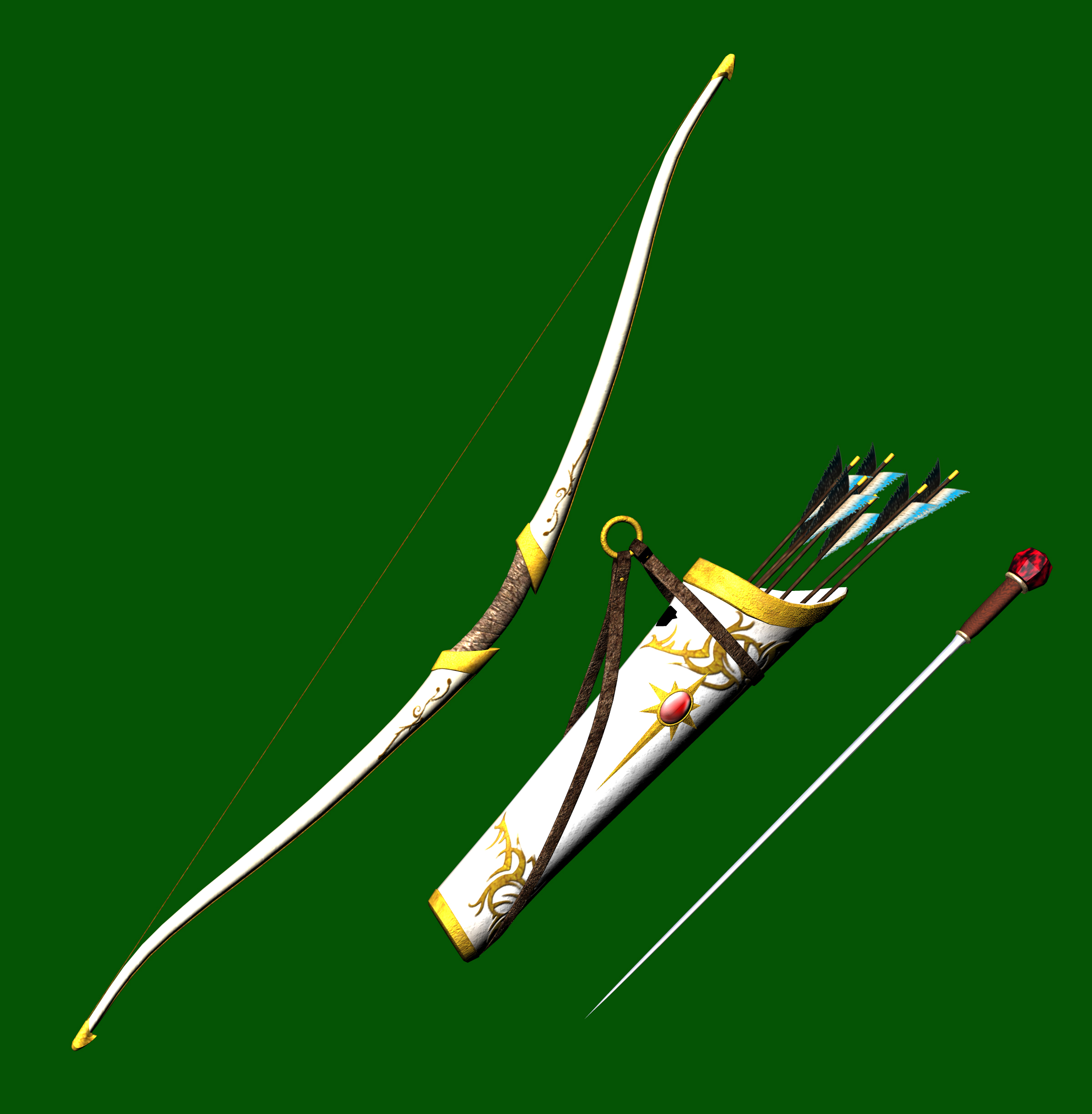 Elven Weapons by markopolio-stock on DeviantArt