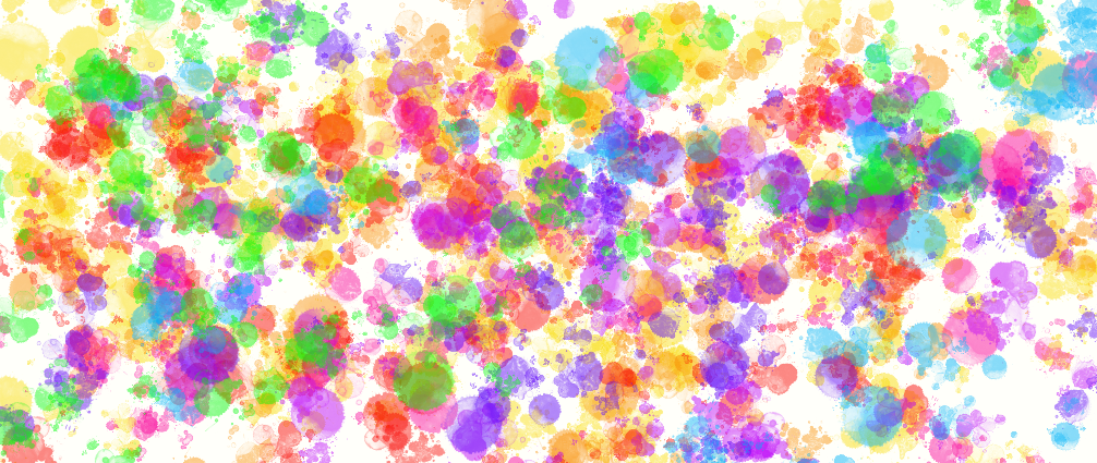 Rainbow Splatter Paint by PorcelainBlackk on DeviantArt