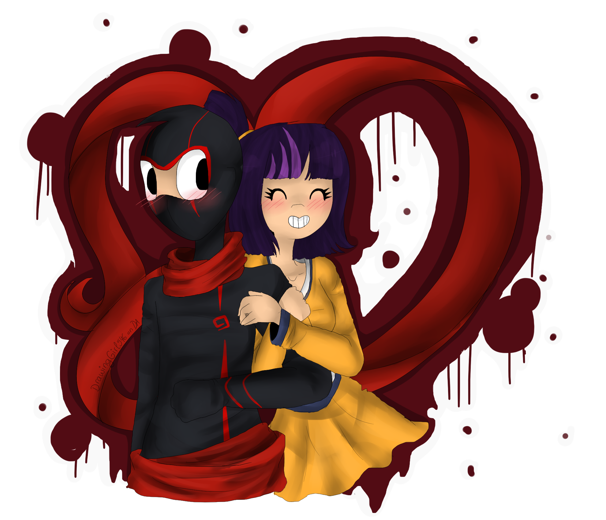 Randy And Theresa By Drawing Heart On Deviantart
