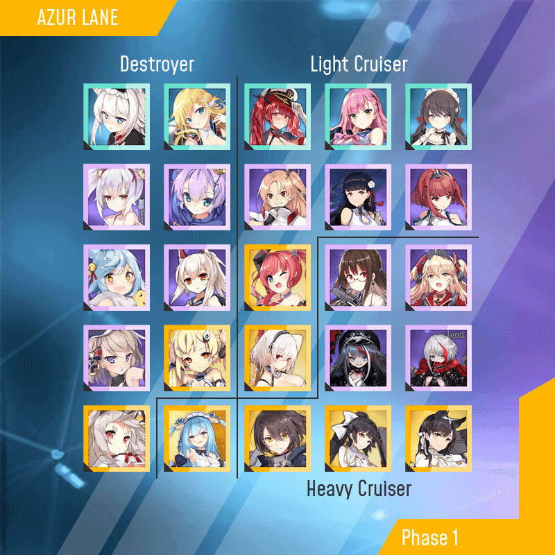 Azur Lane Badge Icon Phase 1 by YusatsuNao on DeviantArt