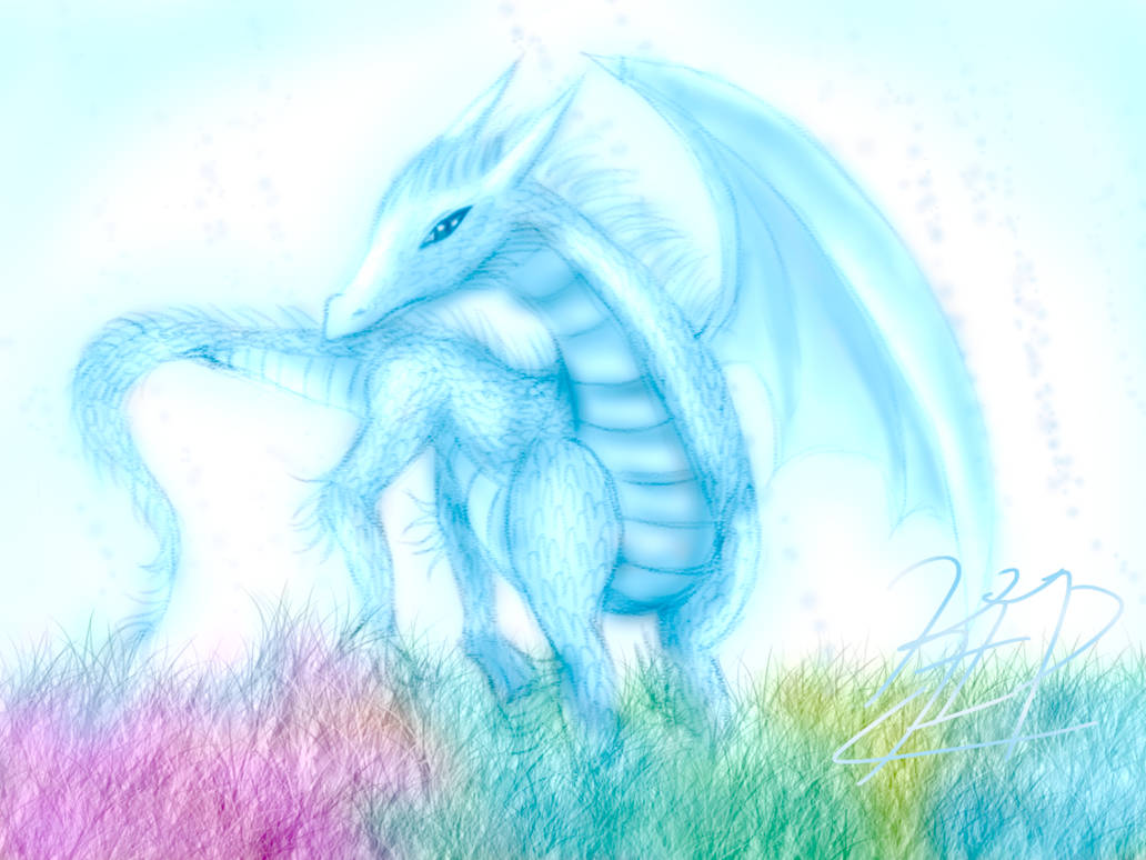 Dragon with One Wing doodle by Kantella-KEP on DeviantArt