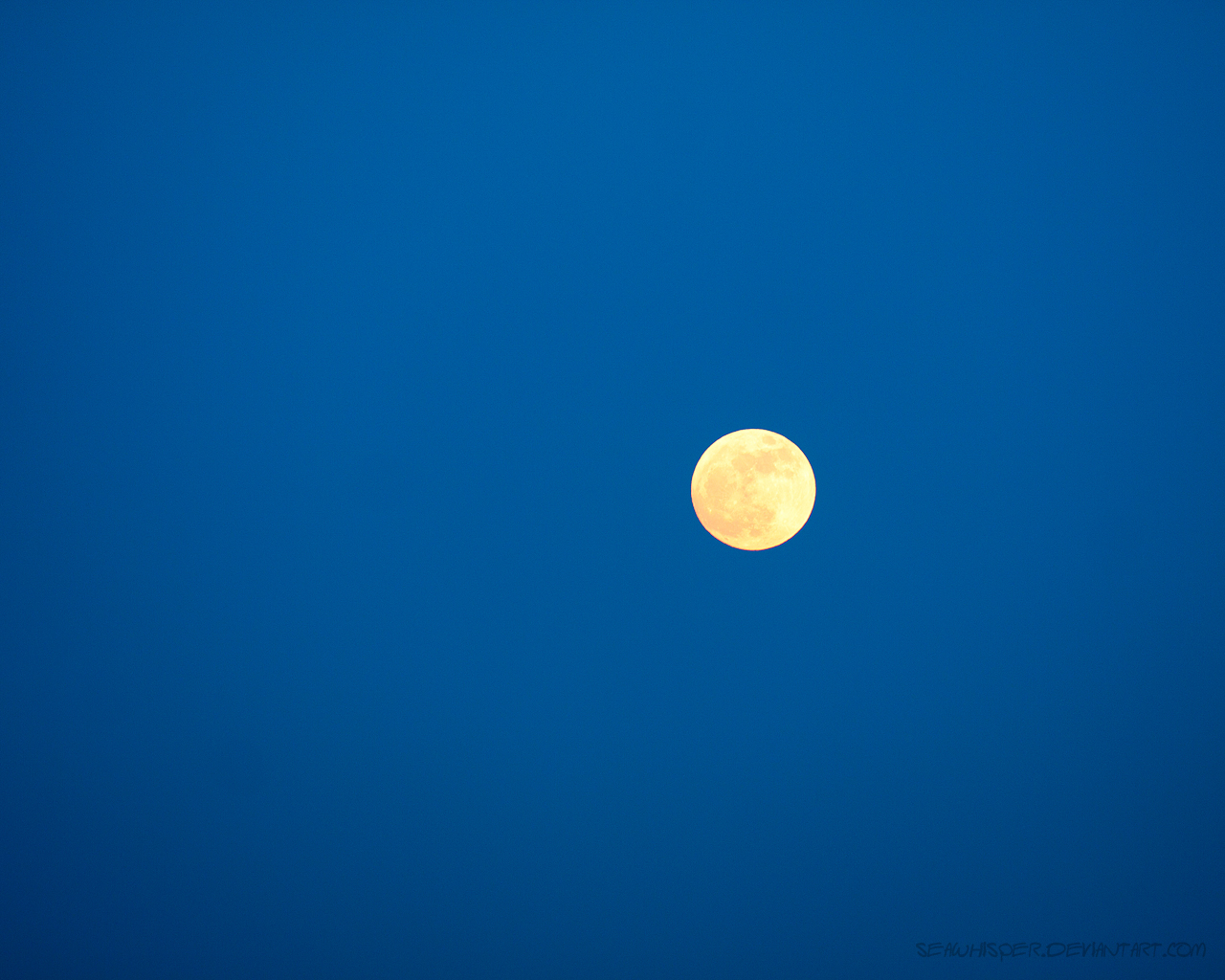 Moon's perigee - wallpaper by SeaWhisper on DeviantArt