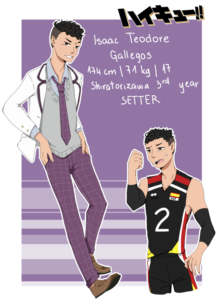 Isaac ref sheet by MysteryShadow1 on DeviantArt