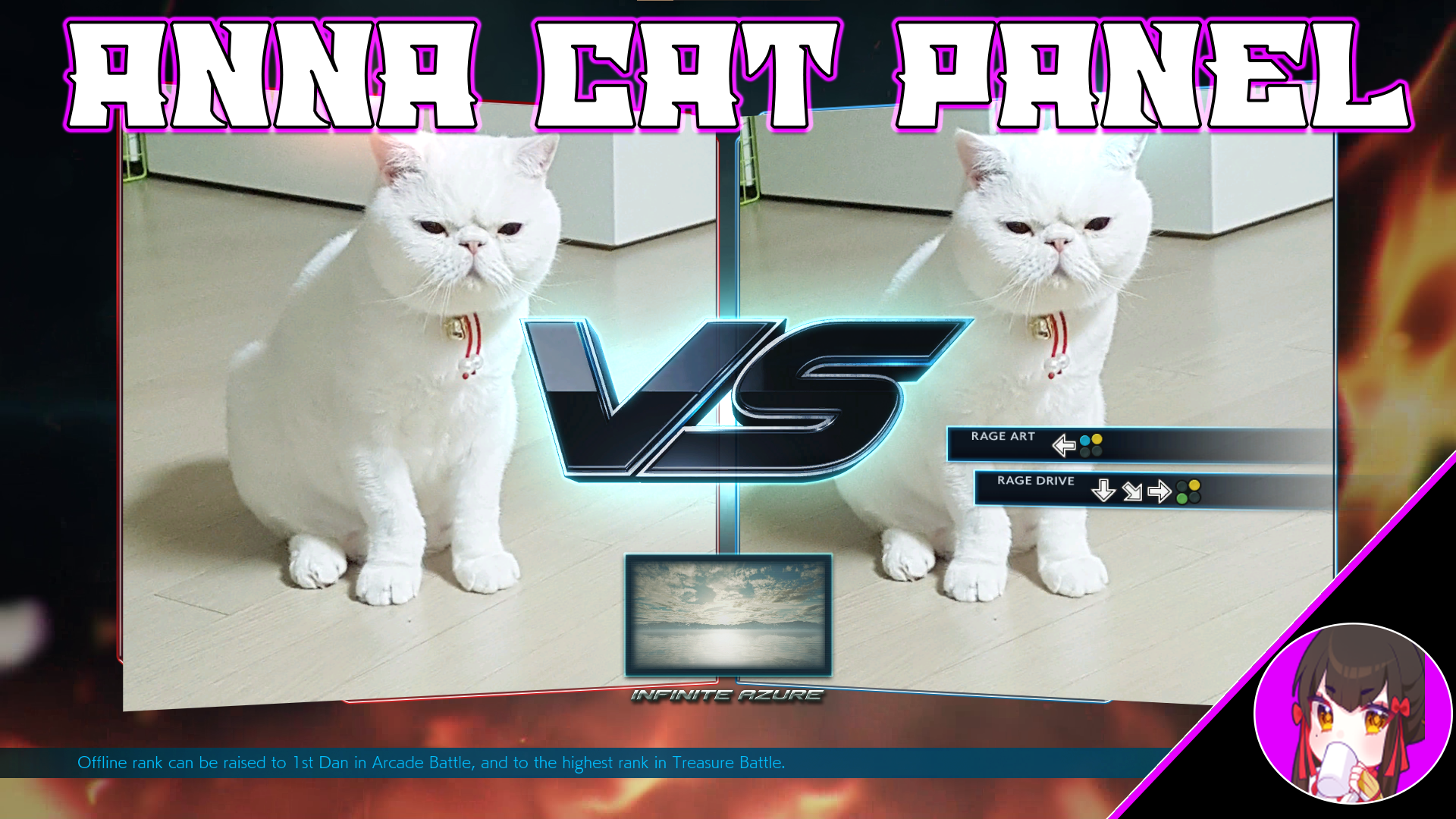 TEKKEN 7 - Anna Cat Panel by MaeveWarrior on DeviantArt