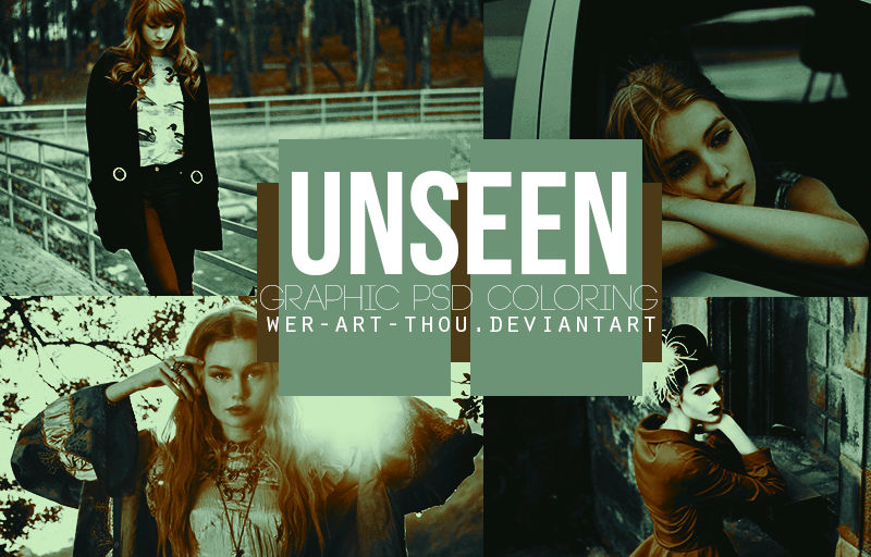 Unseen PSD Coloring by wer-art-thou on DeviantArt