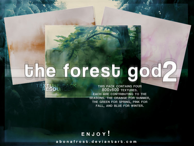 The Forest God - Texture Pack 2 by abonafrost on DeviantArt