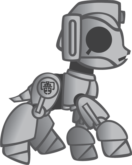 Cyberpony ANIMATED by Trotsworth on DeviantArt