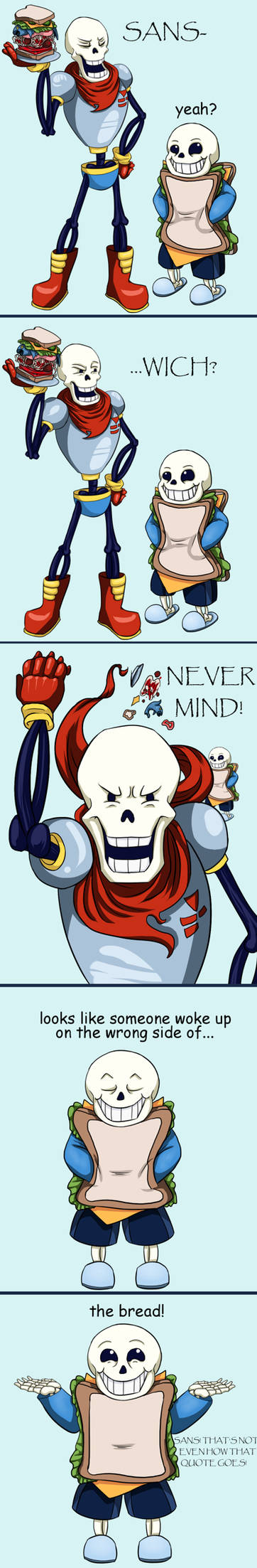 Sans-WICH by LunaticLunic on DeviantArt