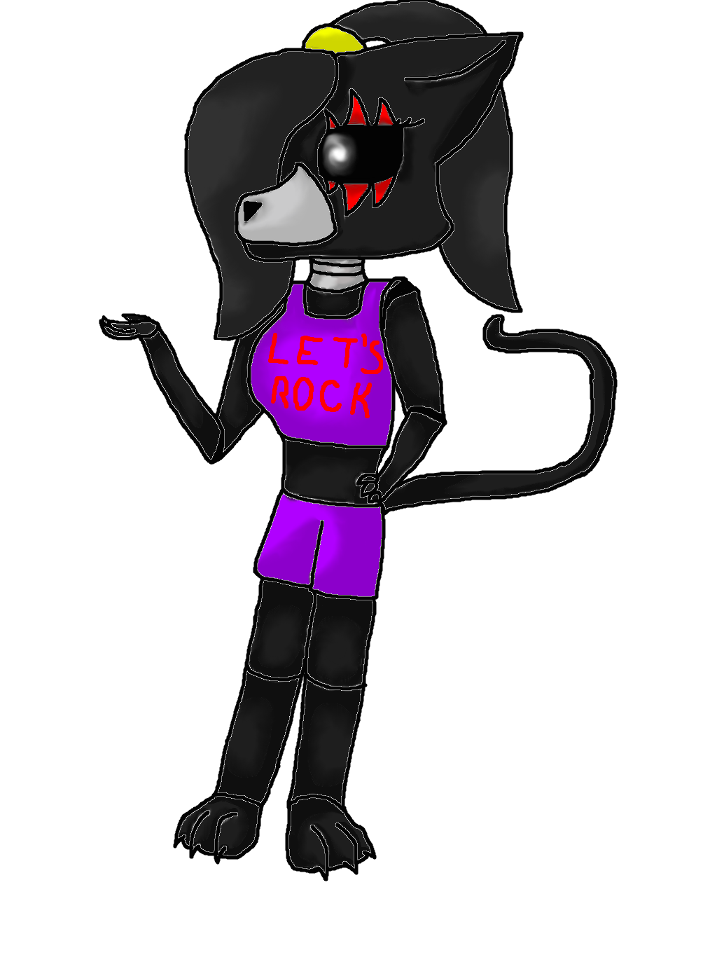 Rocky the cat by TheMarrionettdraws on DeviantArt