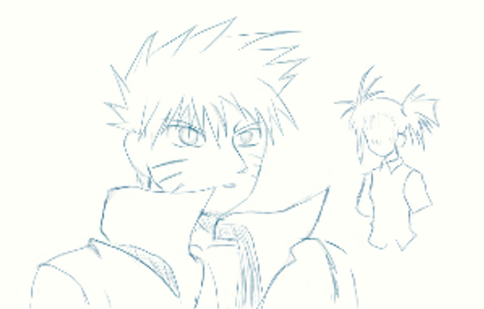 Naruto and Setsuna by KuroKaitoKitsune on DeviantArt