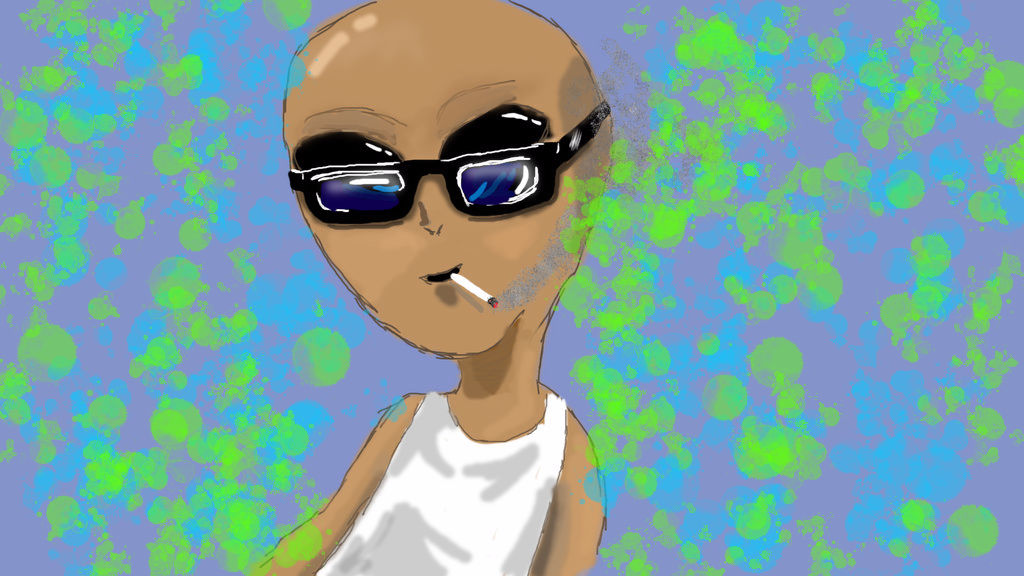 Ayyy lmao the turnt alien by Ekolovos on DeviantArt