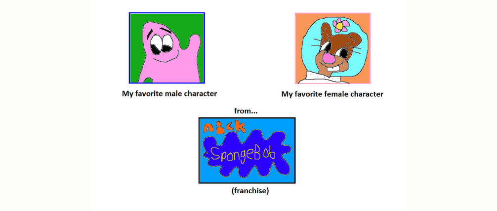 My favorite MF SpongeBob characters by TostyKresth87 on DeviantArt