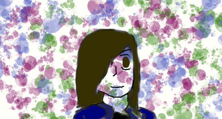 Painted Girl by fuzzball17 on DeviantArt