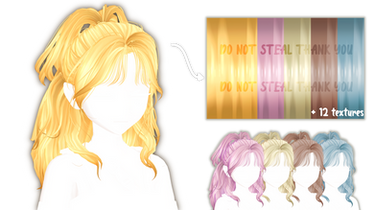 MMD: Ponytail DL by kaahgomedl on DeviantArt