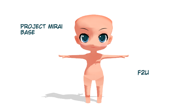 MMD Project Mirai Base DL by BossSwagMaster on DeviantArt