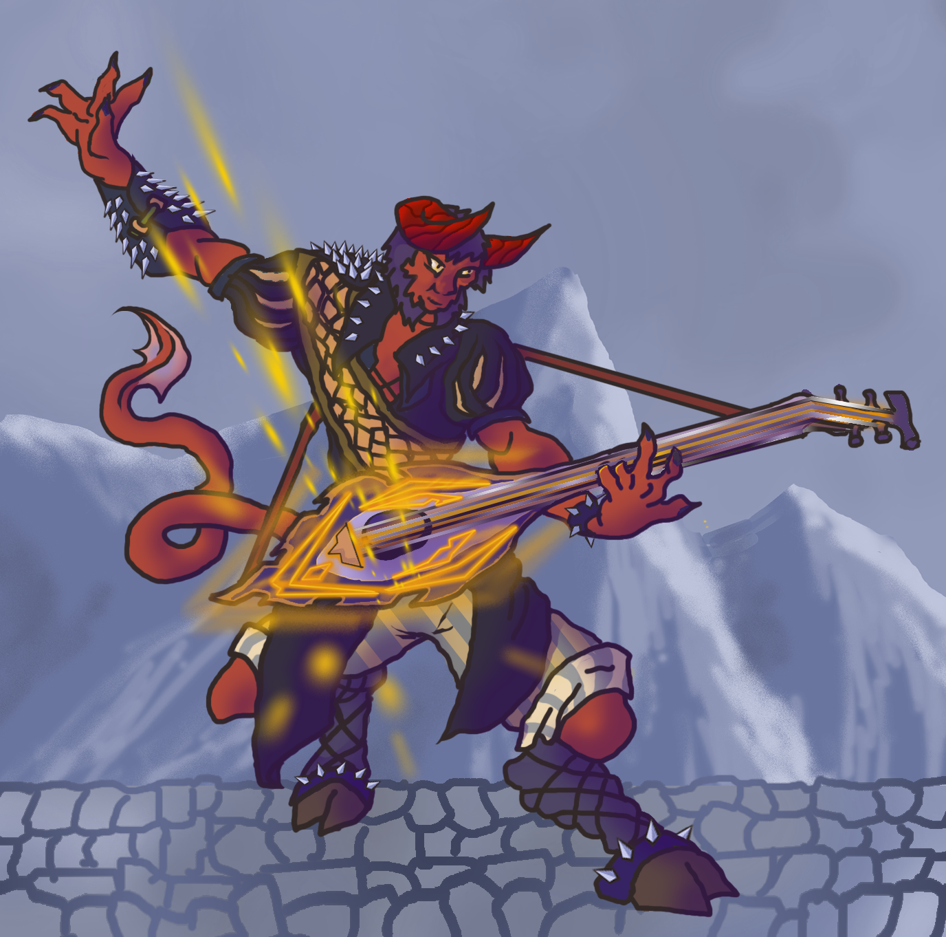Heavy Metal Bard Inspire Lezephine by Ryanator50 on DeviantArt