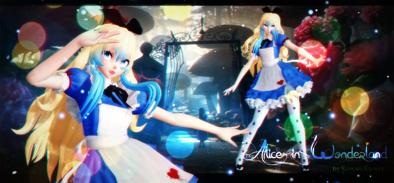 MMD MODEL Alice in Wonderland DL by Kowaii-Kaorry on DeviantArt