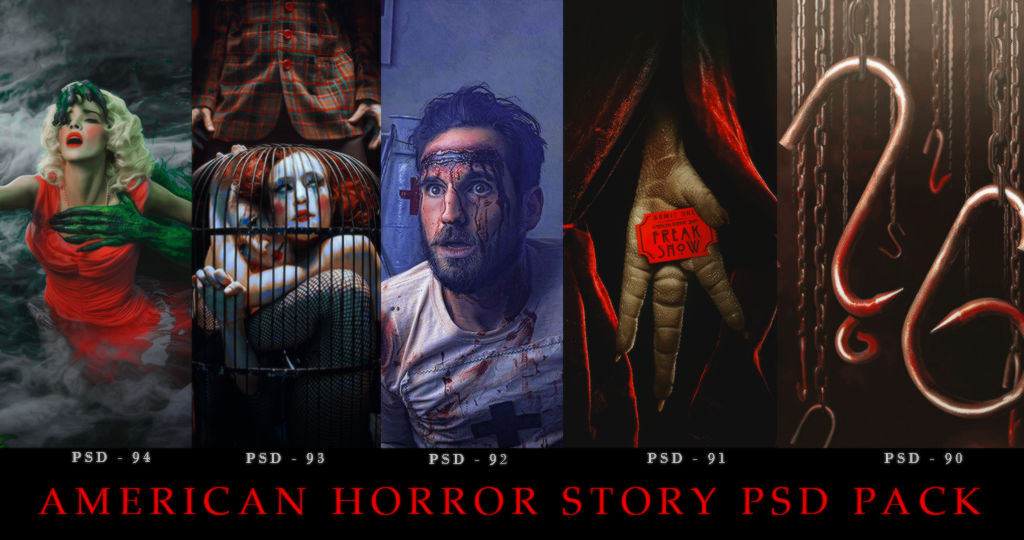 PSD PACK - AMERICAN HORROR STORY THEMED by sunkilioria on DeviantArt