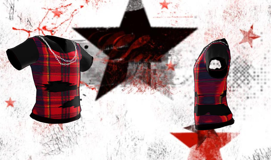 Punk male shirt by RoxaDragonsoul on DeviantArt