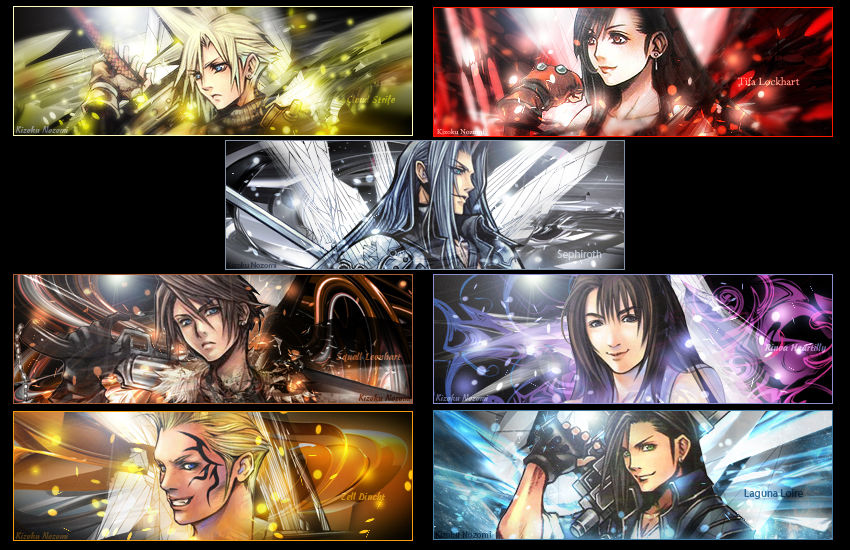 Final Fantasy Signatures by KizokuNozomi on DeviantArt