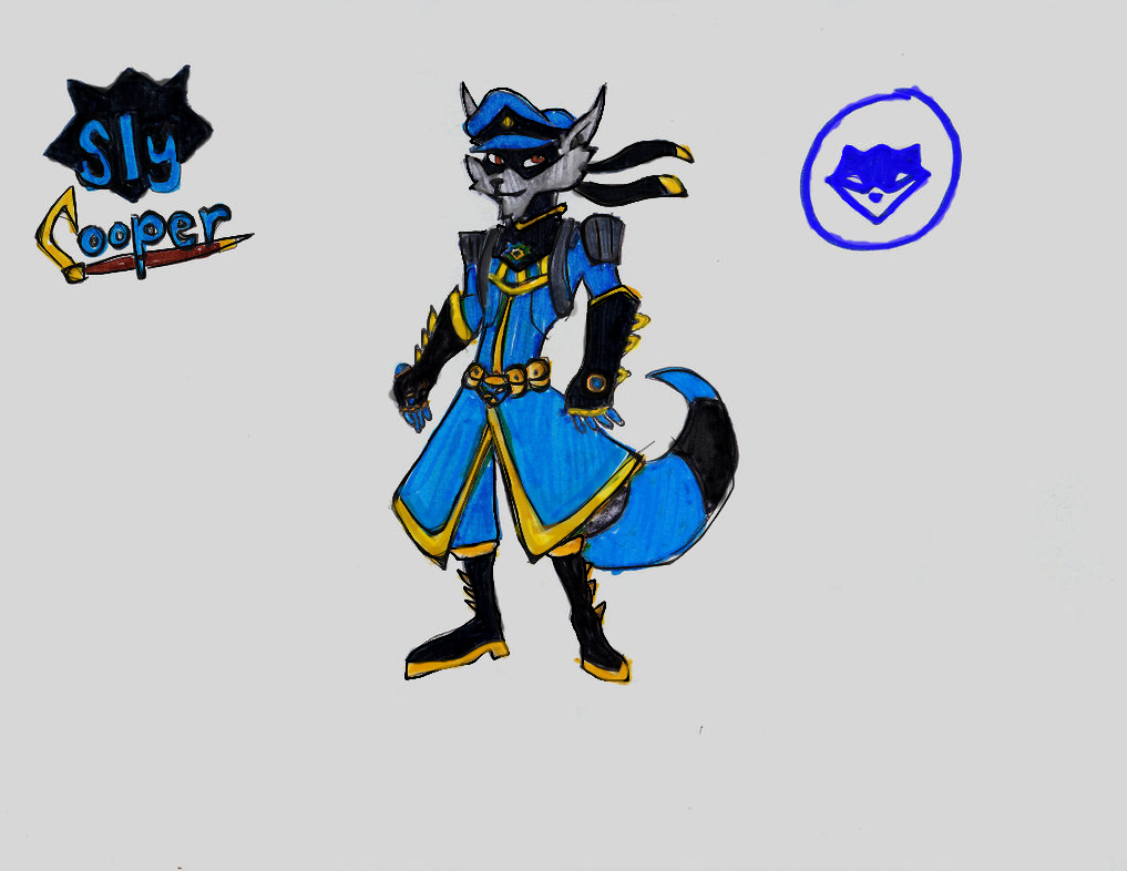 Sly Cooper Redesign by AlphaOmegaBros by oragamirabbit on DeviantArt
