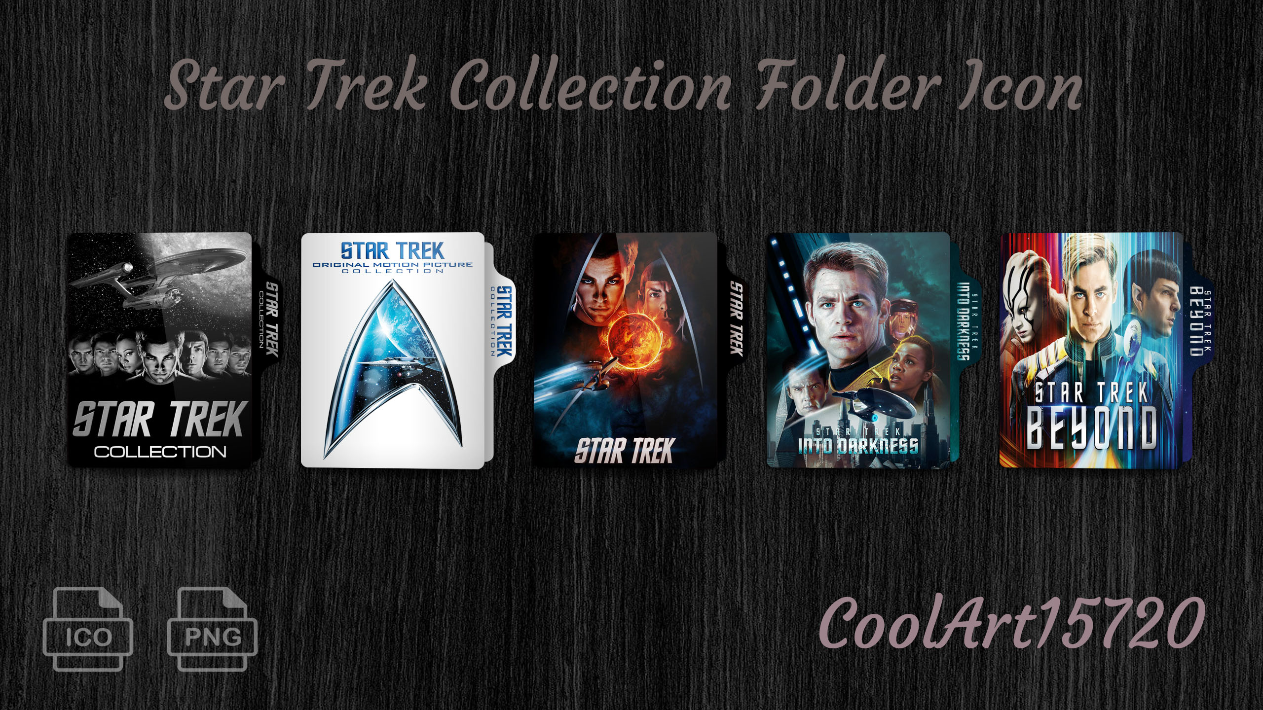 Star Trek Collection Folder Icon Pack by CoolArt15720 on DeviantArt